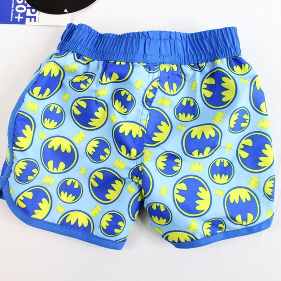 Batman | Swim | Baby Boy Batman Swim Trunks Shorts Blue Yellow | Poshmark